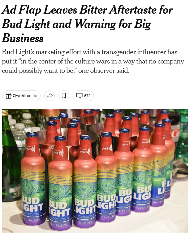 Calling Bud Light Saga a ‘Controversy’ Falls Flat — FAIR